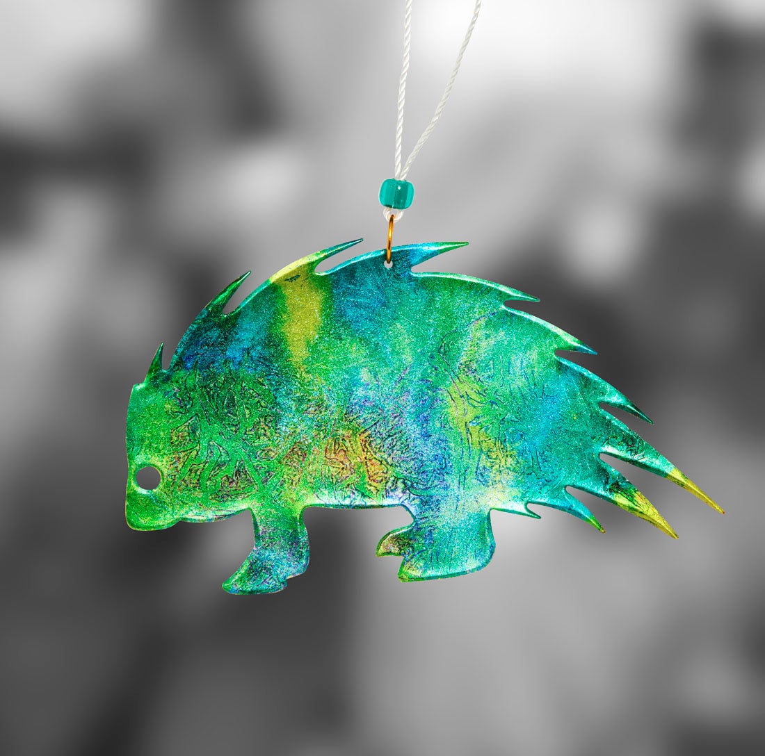 UN - Porcupine | Whimsical Wire & Glass